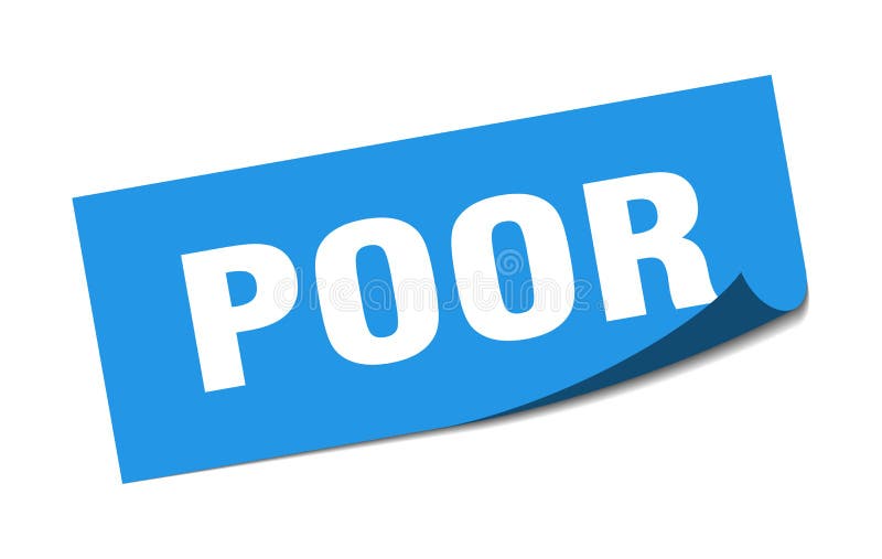 Poor Sticker Stock Illustrations – 1,235 Poor Sticker Stock ...