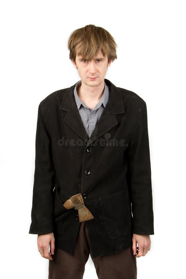 Poor student stock photo. Image of isolated, penniless - 18028598