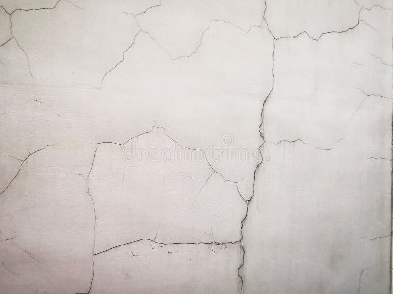 Cracked Walls Due To Poor Workmanship Stock Image - Image of damaged ...
