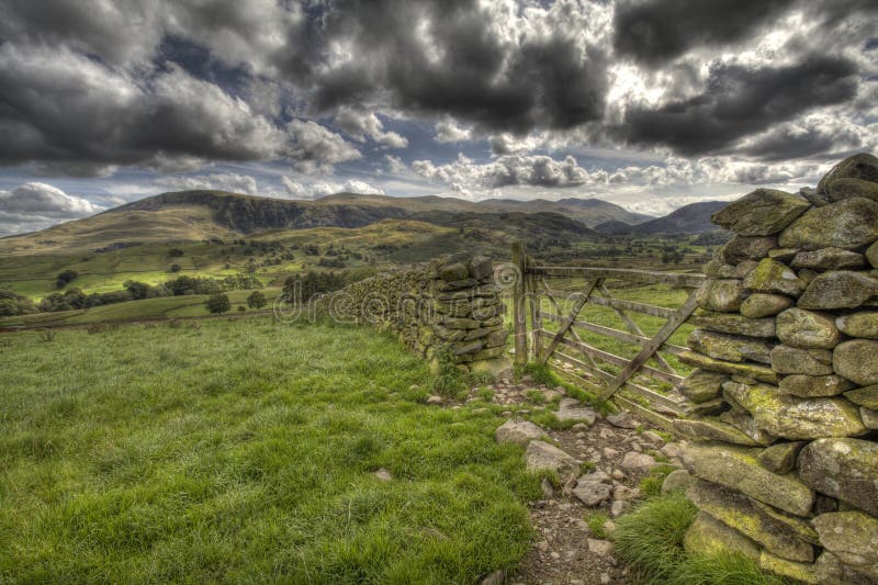 Poort stock afbeelding. Image of wijk, gebieden, groen - 21284109