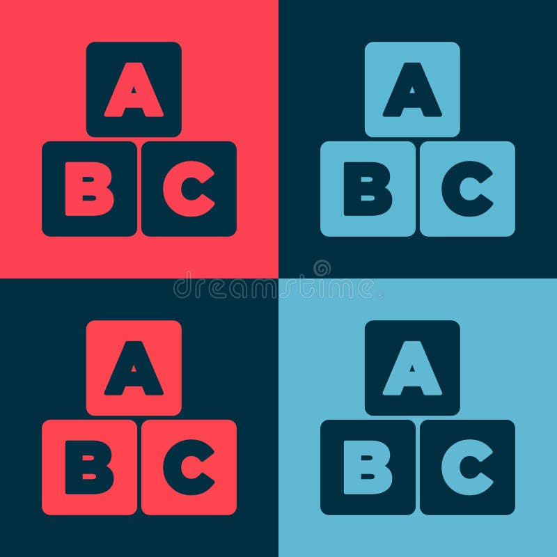 Abc Color Cubes Stock Illustrations – 874 Abc Color Cubes Stock ...