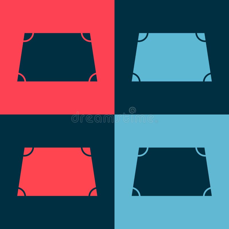 Retro Shape Trapezium Stock Illustrations – 54 Retro Shape Trapezium ...