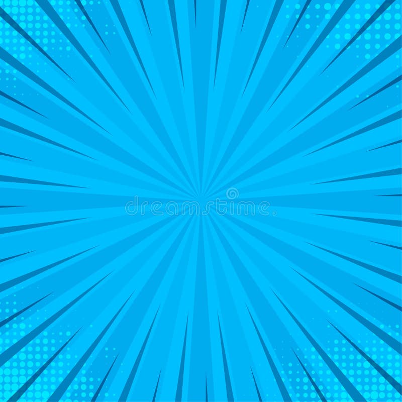 Pop Art Blue on Halftone Pink Backdrop. Abstract Retro Vector Texture ...