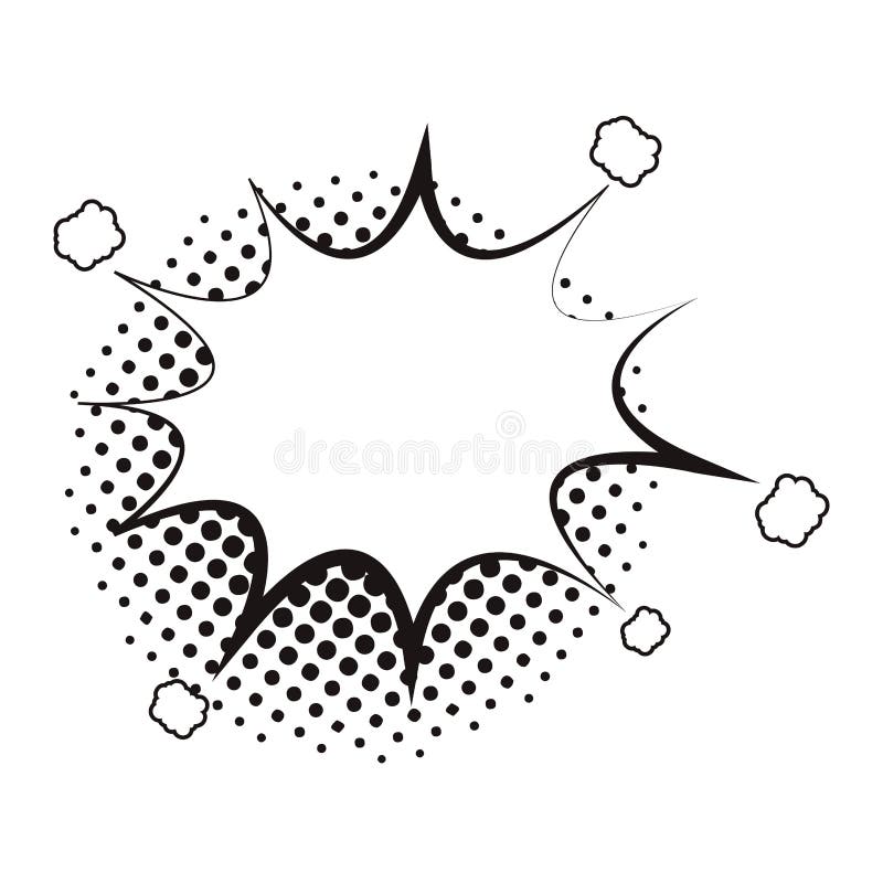Pop art bubble stock vector. Illustration of sticker - 144542549