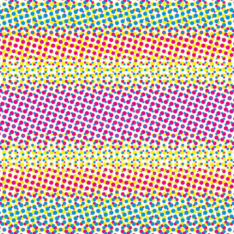 Pop Art Color Retro Dots Stripe Mix Texture Background Pattern Stock ...