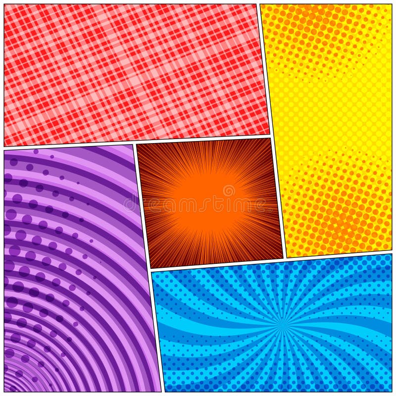 Comic Patterns Stock Illustrations – 1,801 Comic Patterns Stock ...