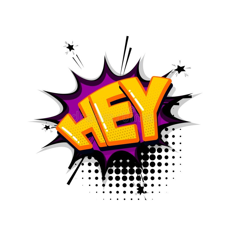 Hey Word Comic Stock Illustrations – 235 Hey Word Comic Stock ...