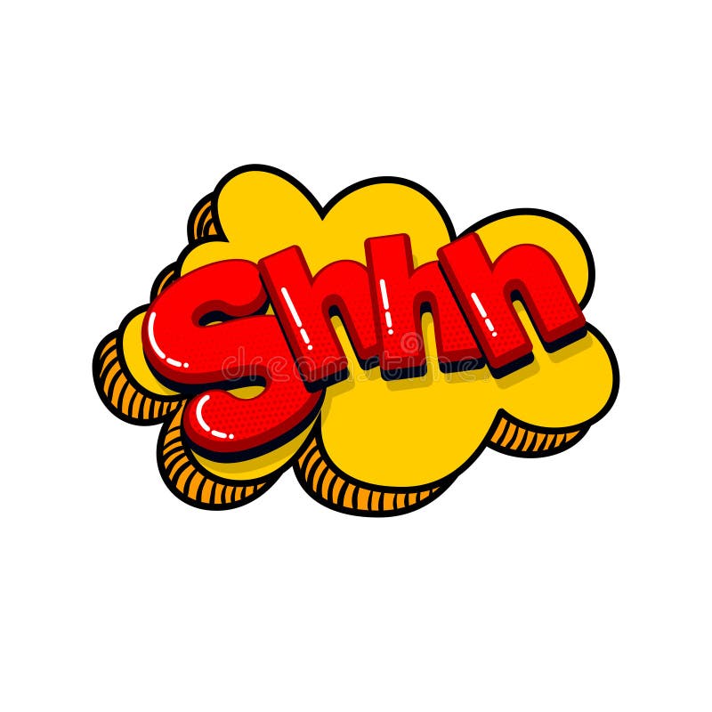 Shh Stock Illustrations – 660 Shh Stock Illustrations, Vectors ...