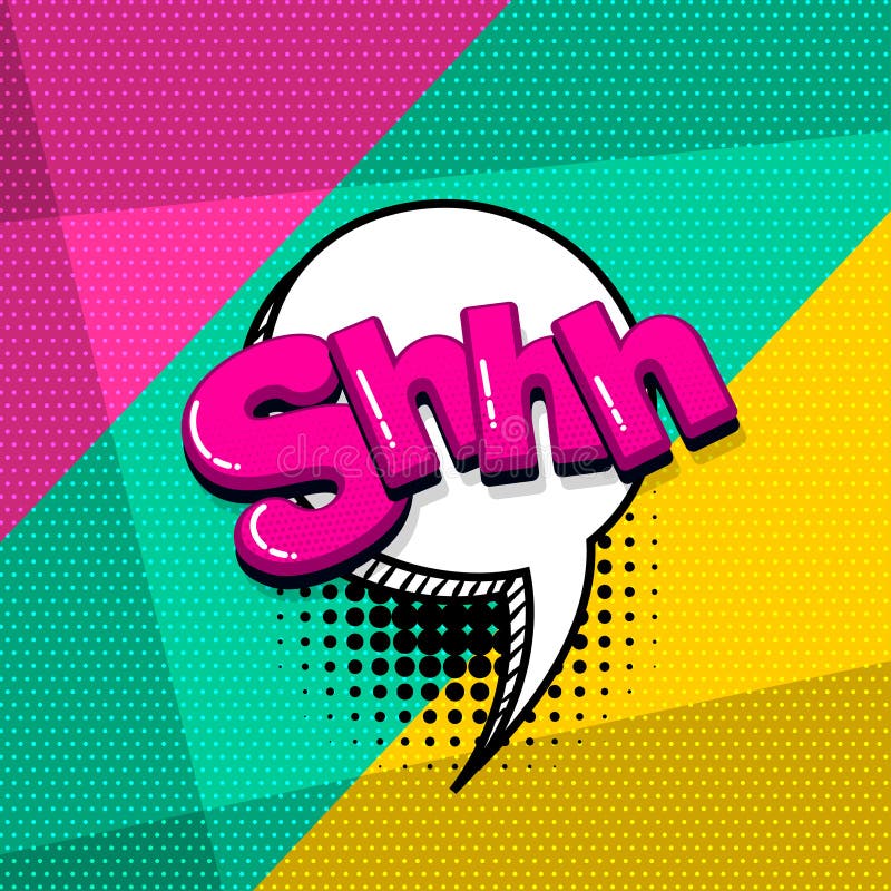 Shh Stock Illustrations – 660 Shh Stock Illustrations, Vectors ...