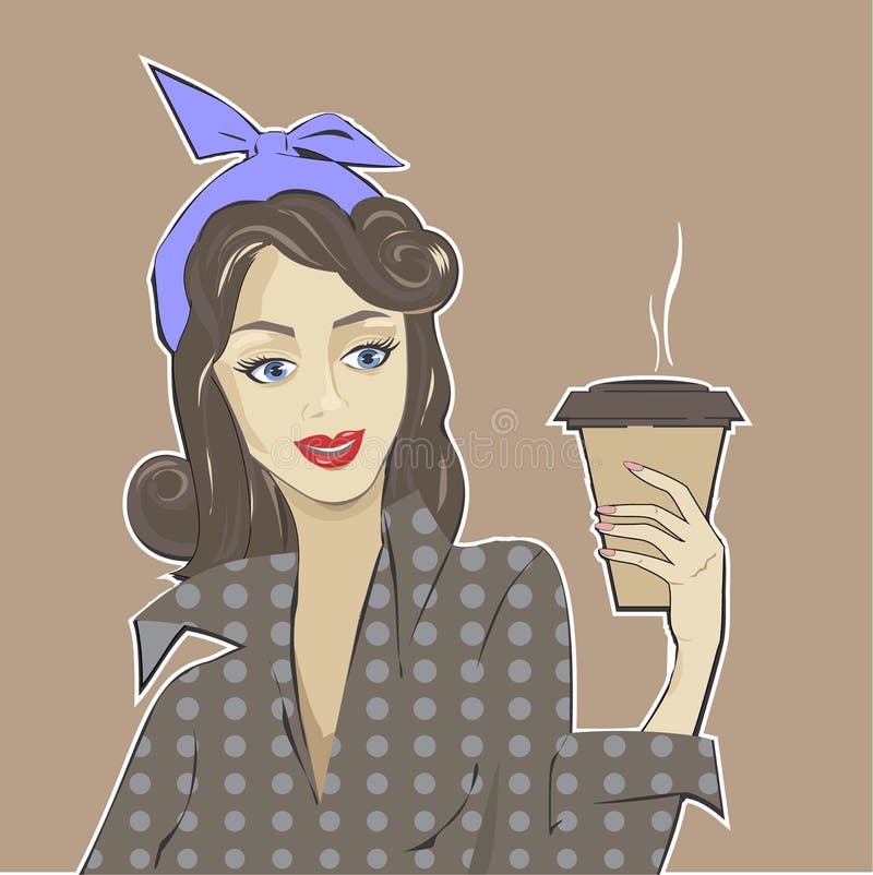 Coffee Girl Sexy Stock Illustrations 279 Coffee Girl Sexy Stock Illustrations Vectors
