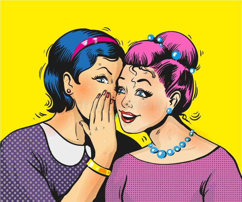 Telling Secrets Stock Illustrations – 136 Telling Secrets Stock ...