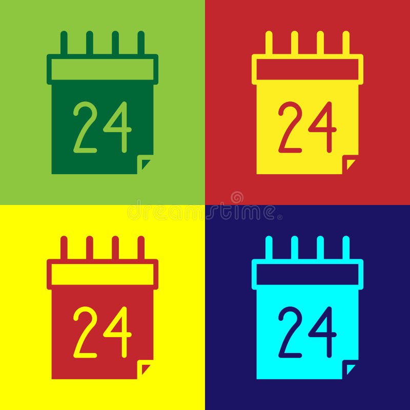 Pop Art Independence Day of Ukraine Celebration on August 24 Icon ...