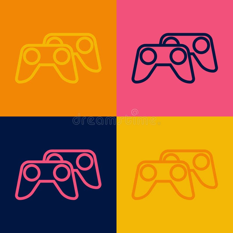 Game Joystick Pop Art Stock Illustrations – 577 Game Joystick Pop Art Stock Illustrations ...