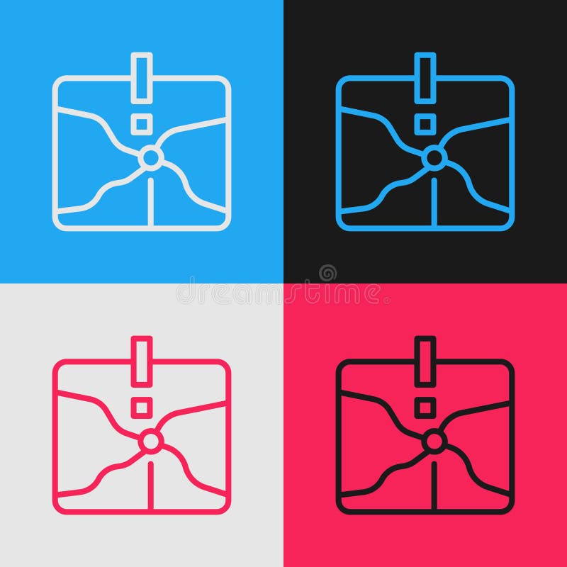 Intersection Street Sign Line Art Stock Illustrations – 661 ...