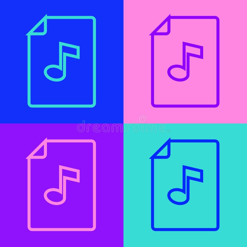 Pop Art Music Notes Stock Illustrations – 3,734 Pop Art Music Notes ...