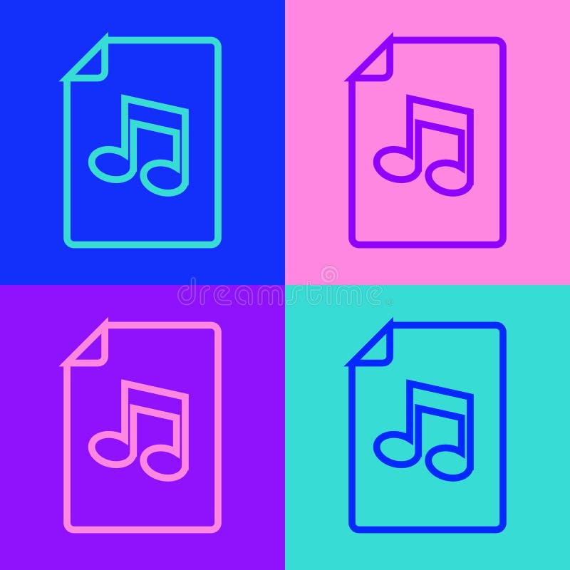 Pop Art Music Notes Stock Illustrations – 3,734 Pop Art Music Notes ...
