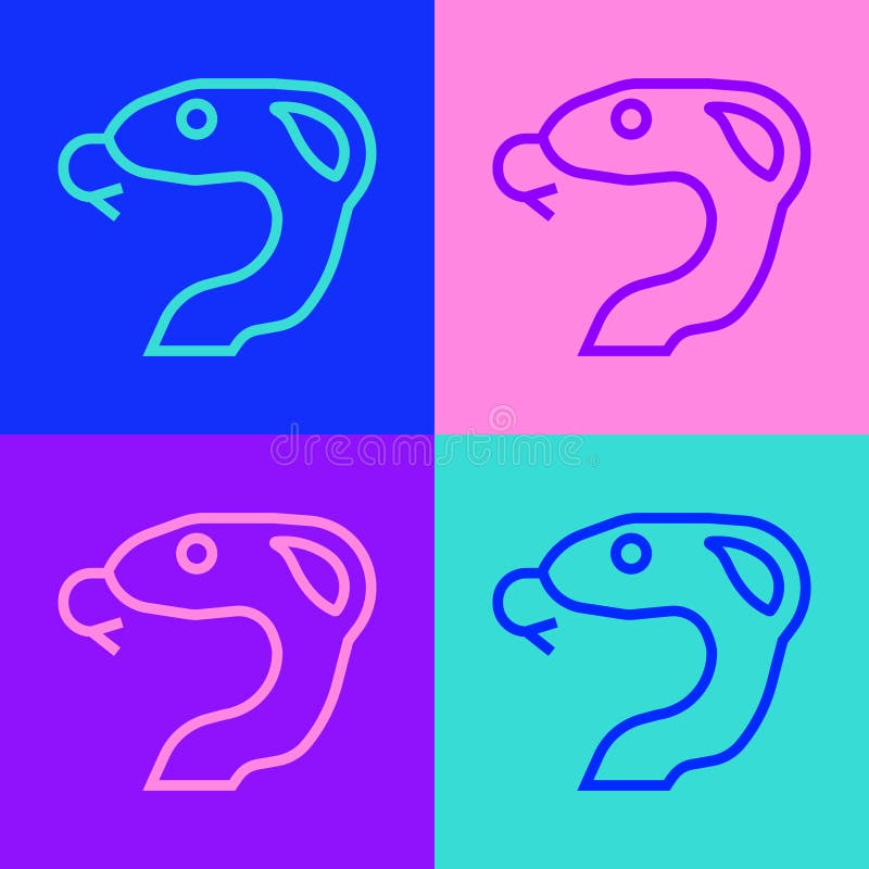 Pop Art Snake Stock Illustrations – 603 Pop Art Snake Stock ...