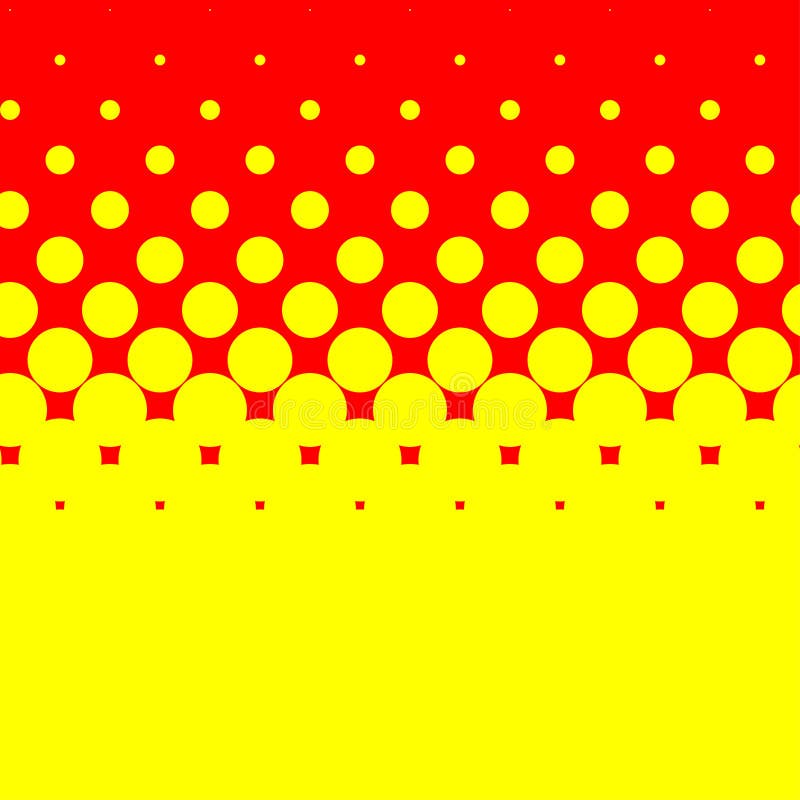 Pop Art, Polka Dots, Circles Halftone, Comic Effect Pattern Stock ...