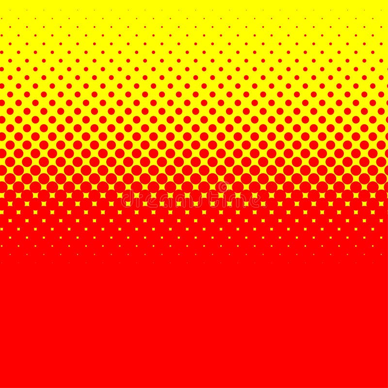 Pop Art, Polka Dots, Circles Halftone, Comic Effect Pattern Stock ...