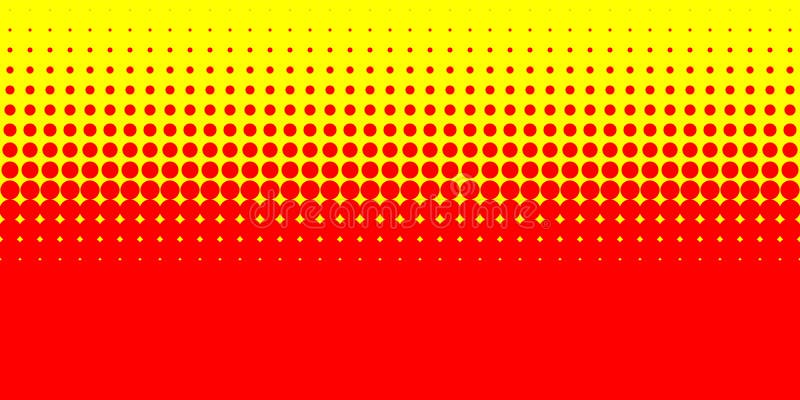 Pop Art, Polka Dots, Circles Halftone, Comic Effect Pattern Stock ...