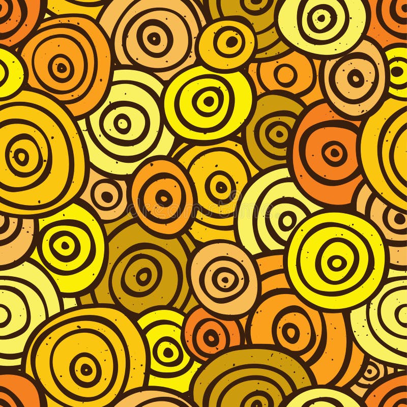 Pop Art Retro Seamless Vector Pattern Yellow Stock Vector ...