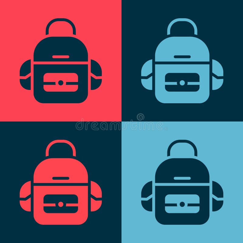 Pop Art Backpack Stock Illustrations – 668 Pop Art Backpack Stock ...