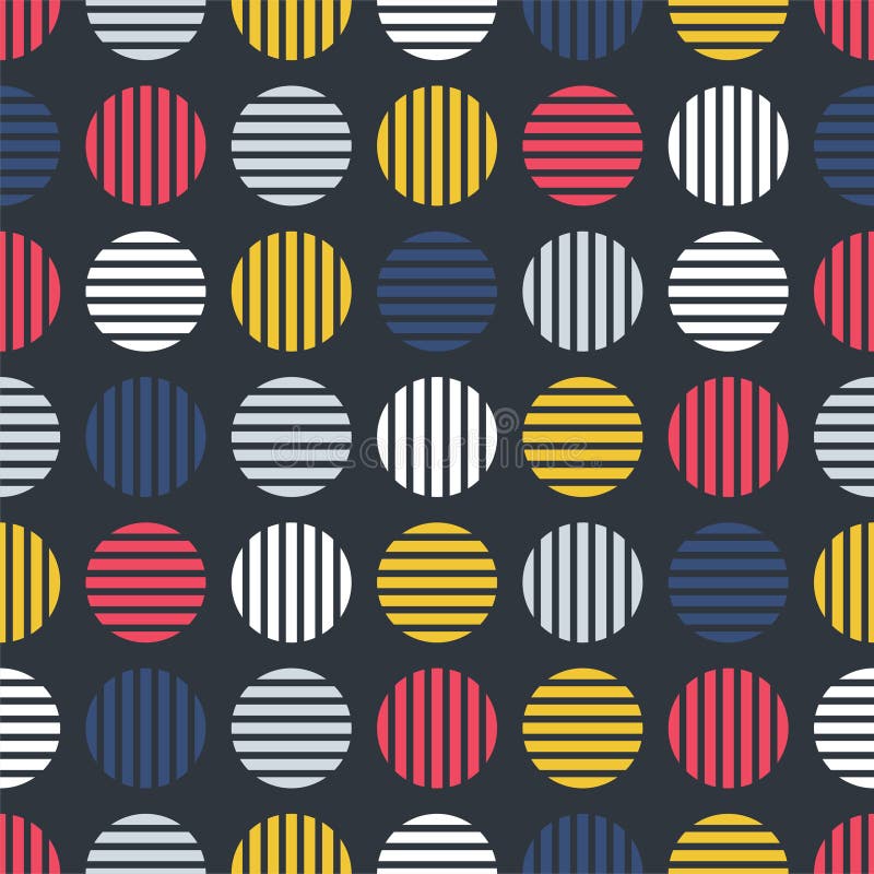 Pop Art Seamless Stylish Pattern - Repeatable Trendy Design. Creative ...