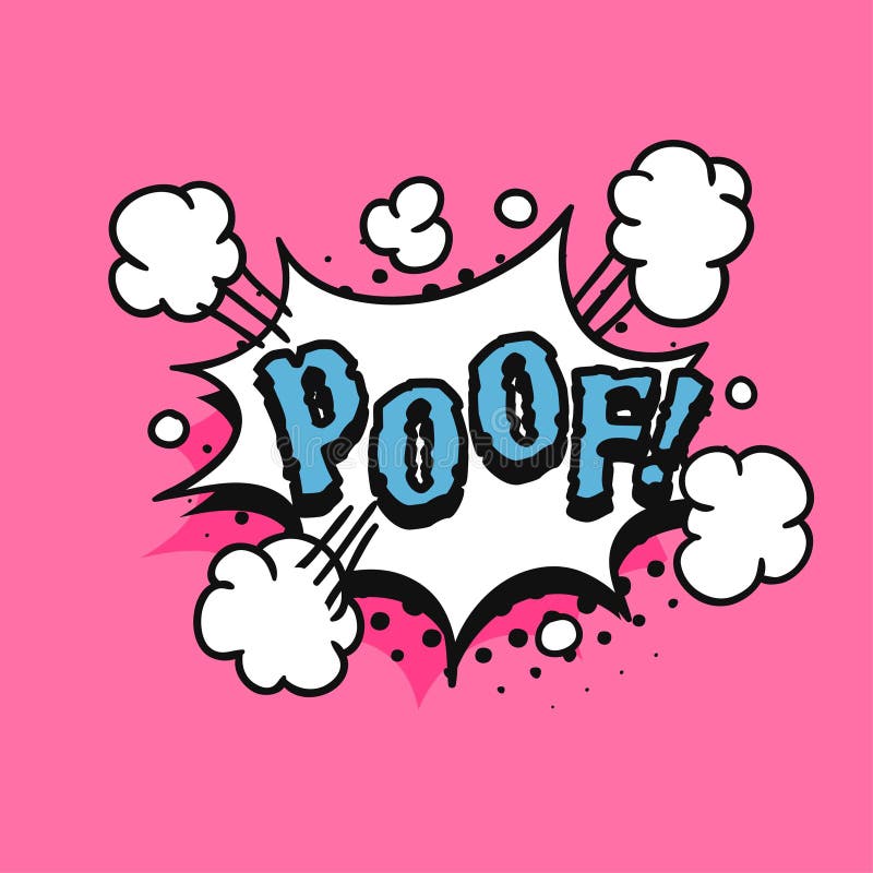 Pop Art Speech Bubble Drawing with Text. Cartoon Style Vector ...