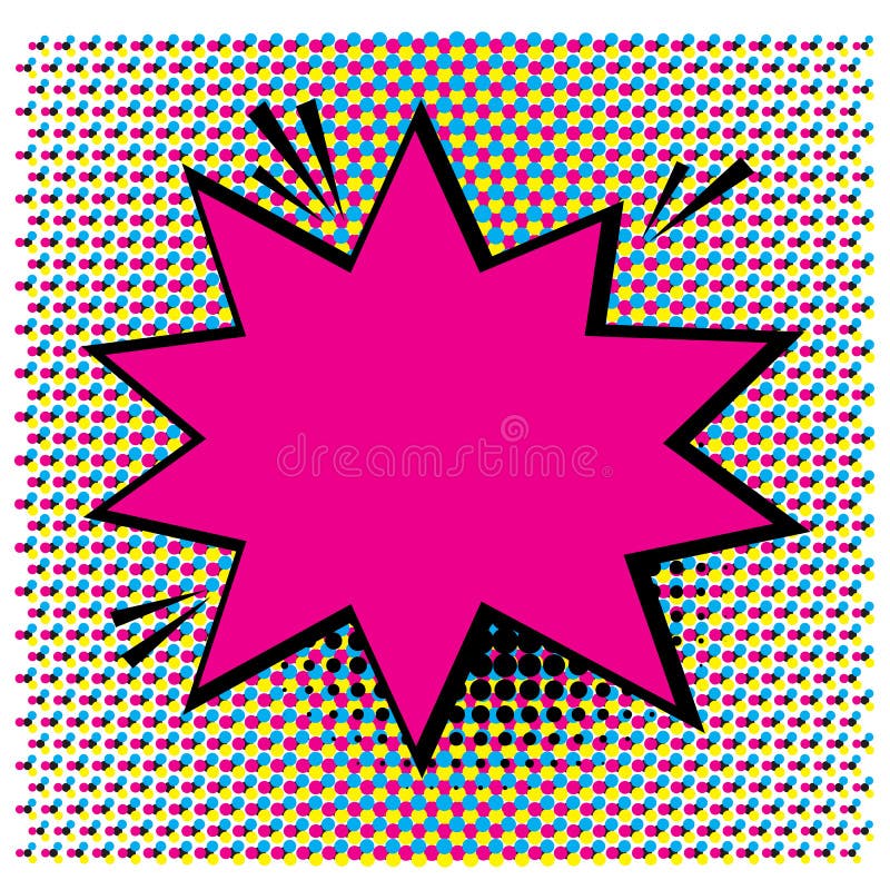 Pop art style 13 stock vector. Illustration of color - 120858304