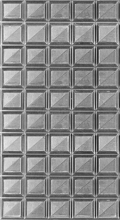 Metallic Gray Chocolate Bars for Abstract Backdrop Stock Illustration ...