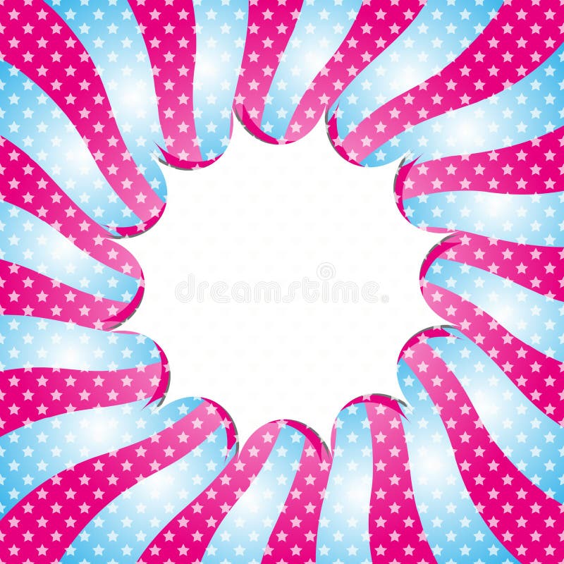 Pop Art template stock vector. Illustration of light - 103546037