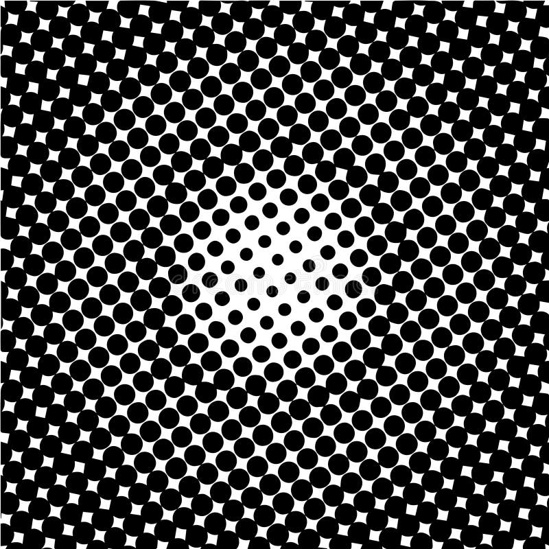 Pop Art Template, Texture. Halftone Dot Pattern. Monochrome. Vector ...