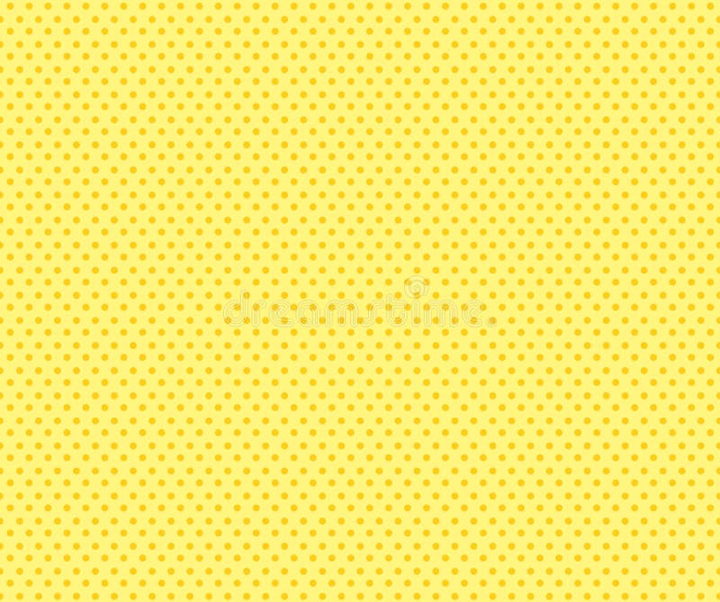 Pop Art Yellow Orange Dots Comic Background Vector Template Design ...
