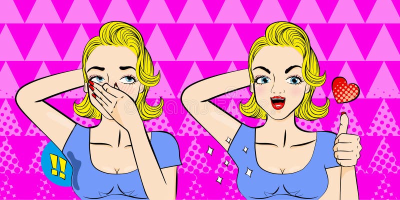 Woman Underarm Stock Illustrations – 407 Woman Underarm Stock ...