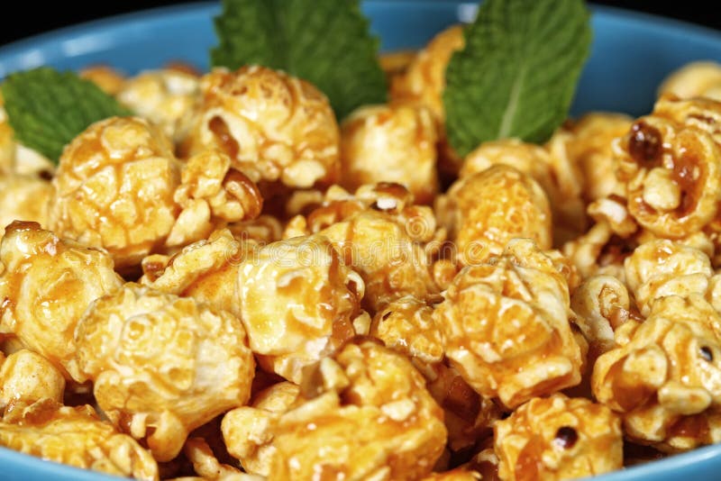 Pop corn stock image. Image of fresh, isolated, caramel - 37987617
