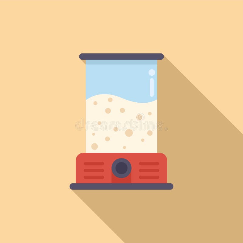 Pop Corn Icon Flat Vector. Popcorn Machine Stock Illustration ...