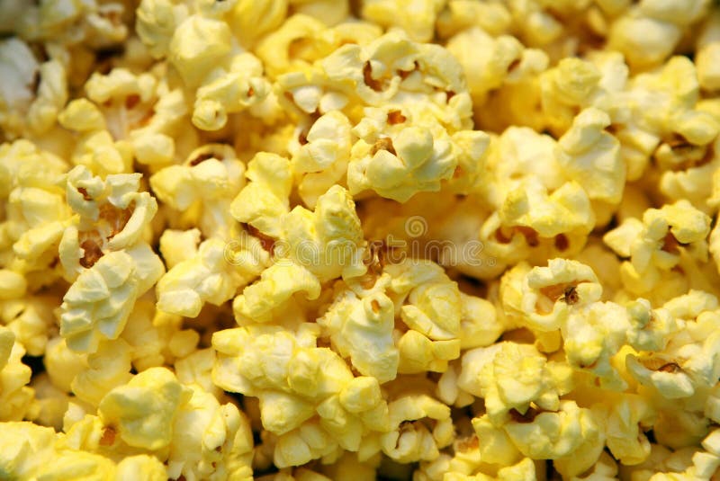 Pop corn up close stock image. Image of delicious, matinee - 319633
