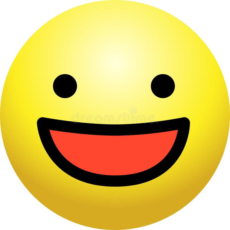 Pop emoticon icon stock vector. Illustration of laugh - 198473239