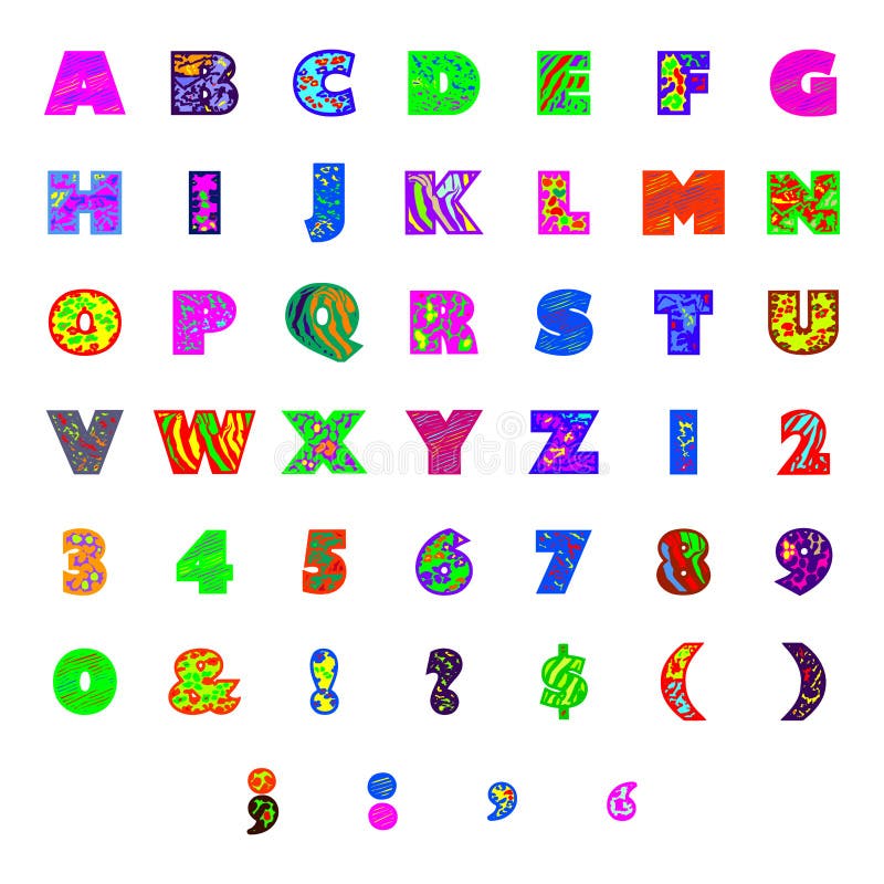 Pop font set stock vector. Illustration of simple, alphabet - 260700601