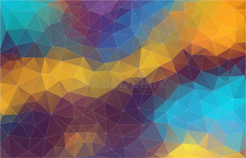 Pop Mesh Triangle . Abstract Triangle Backgound for Web. Stock Vector ...