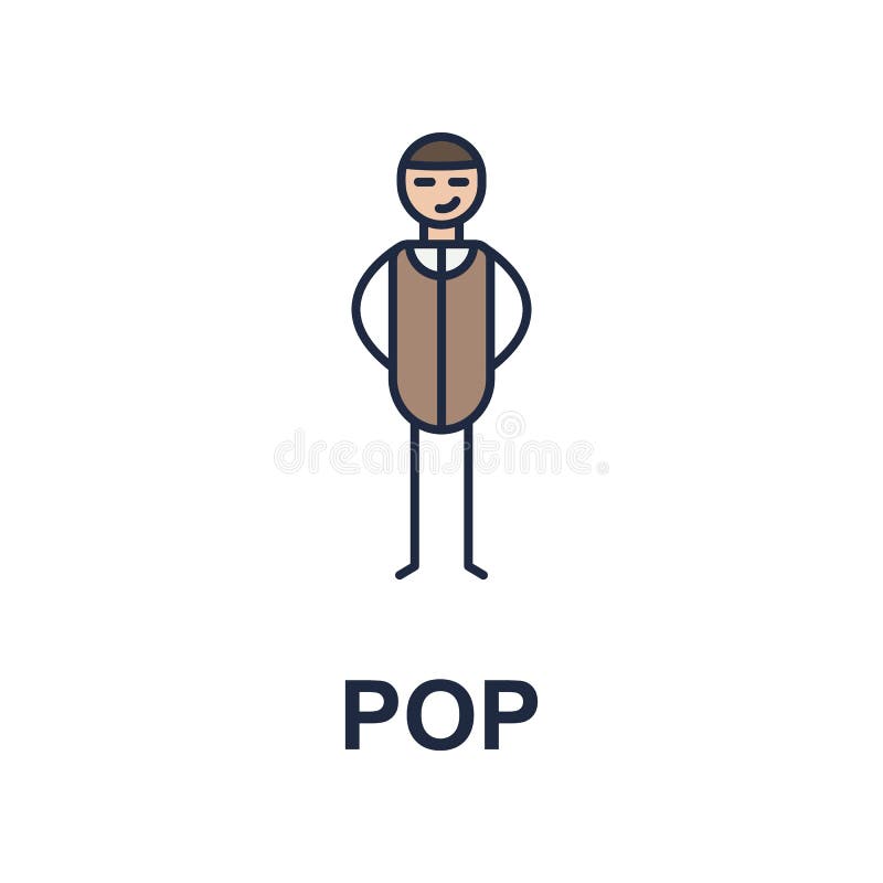 Pop Musician Icon. Element of Music Style Icon for Mobile Concept and ...