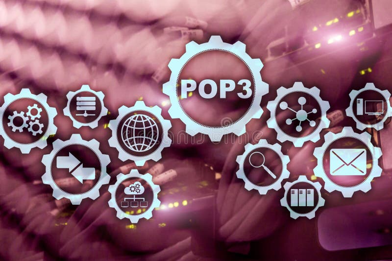 POP3 Post- Office Protocolversion 3 Standardinternet Protocol Auf ...