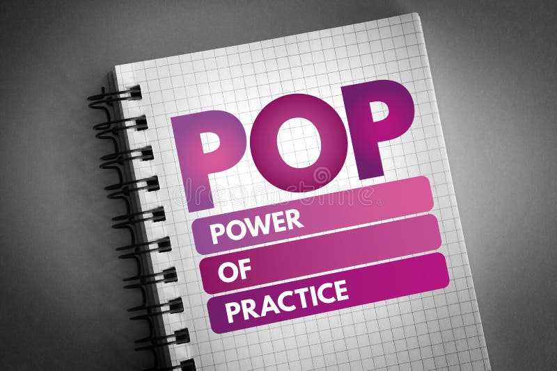 POP - Power of Prayer Acronym, Concept on Blackboard Stock Image ...