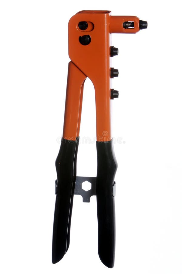 Pop Rivet Tool stock image. Image of isolated, iron, instrument - 13683427