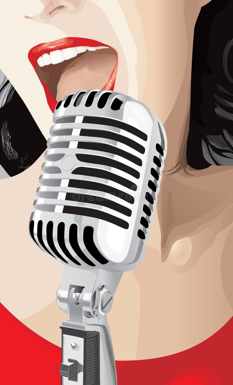 Pop Star Singer Cartoon Stock Illustrations – 1,073 Pop Star Singer ...