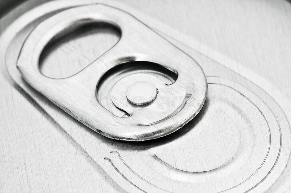 Pop top can stock photo. Image of macro, canister, isolated - 16684882