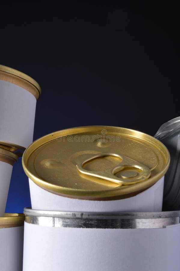 Pop top can within a can stock photo. Image of inside - 243865758