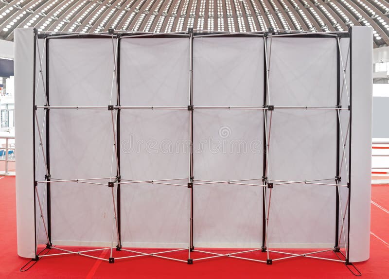 Pop Up Billboard Structure stock image. Image of temporary - 208907073