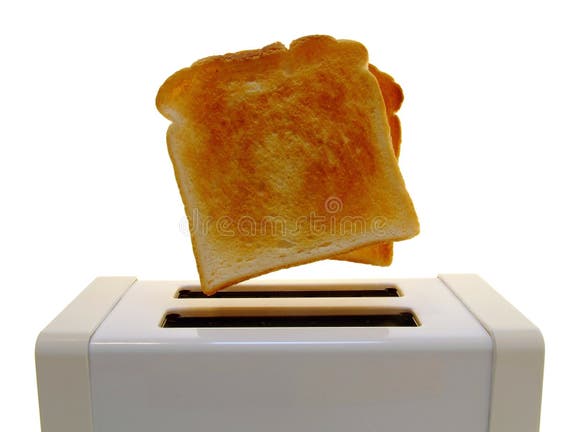Pop-Up Toast stock photo. Image of bread, crunchy, bounce - 4204362