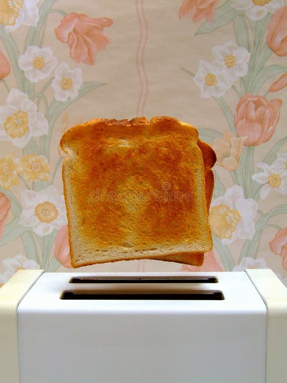 Pop-Up Toast stock photo. Image of golden, easy, crunchy - 4469628